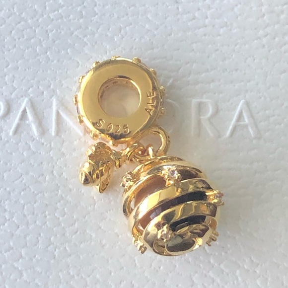 Pandora | Jewelry | Pandora Shine Sweet As Honey Charmpendant | Poshmark